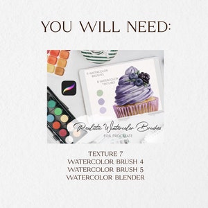 How to Draw. Step by Step Tutorial With Procreate. Watercolor Digital ...