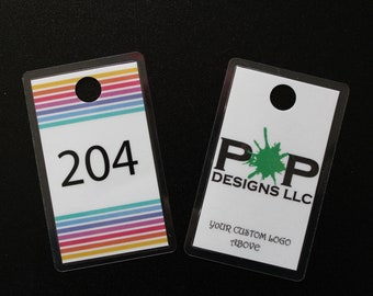 Plastic numbers | Etsy