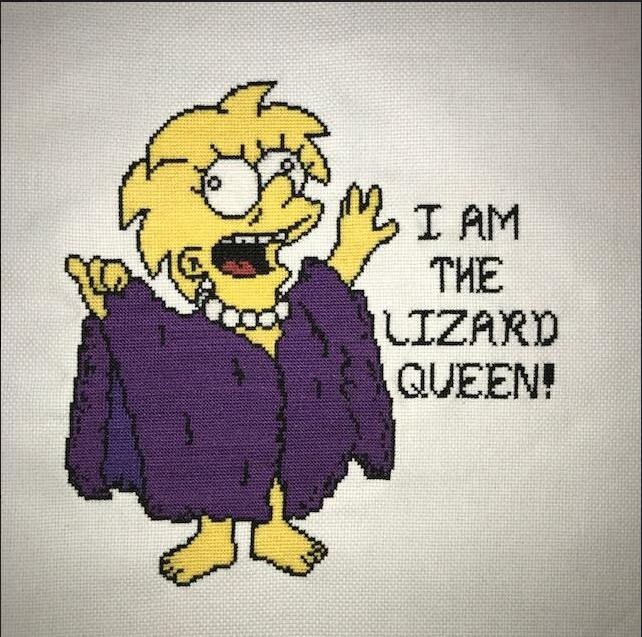 I Am the Lizard Queen - Etsy