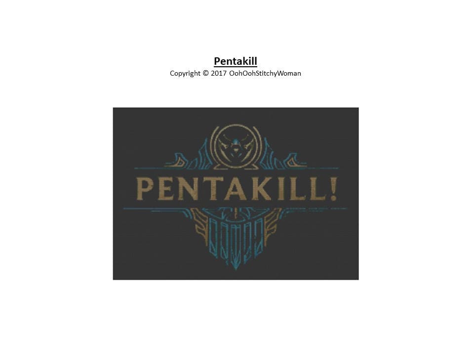League Of Legends Pentakill Logo