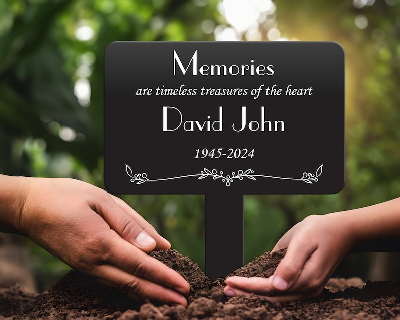 Personalized Memorial Plaques, Custom Memorial Stakes, Memorial Tree ...