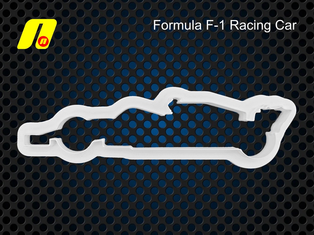 Formula F-1 Racing Car Fondant Cutter, FIA Formula One, Lewis Hamilton ...