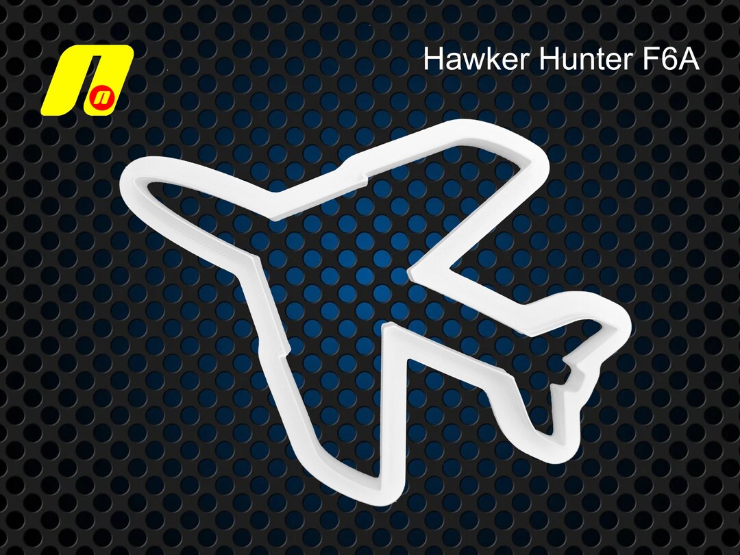 Hawker Hunter F-6A Fondant Cutter, RAF Transonic Interceptor Fighter ...