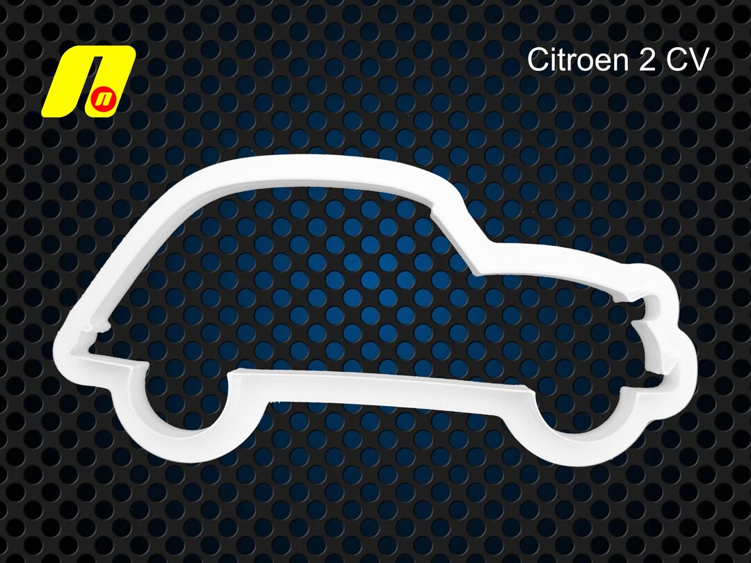 Citroen 2CV Fondant Cutter, French Economy Car, Tin Snail, Canvas ...