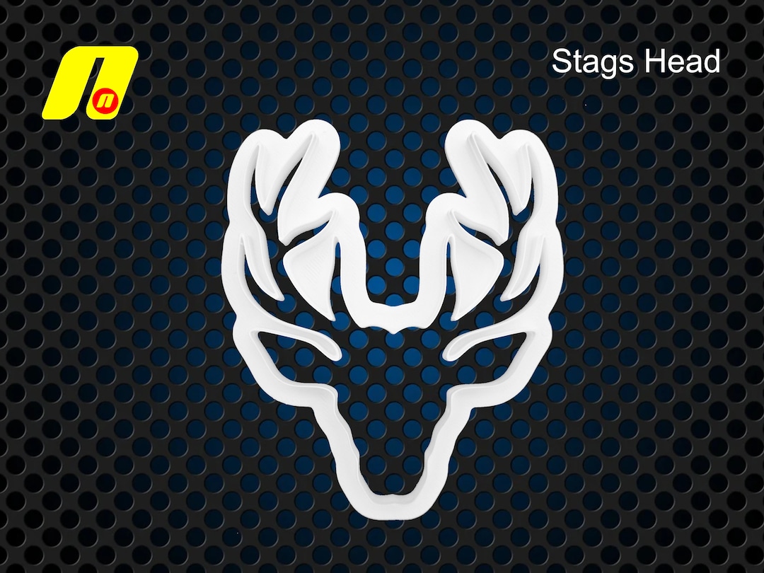 Stags Head Fondant Cutter, Stag, Red Fallow Deer Elk Buck Stalking and ...