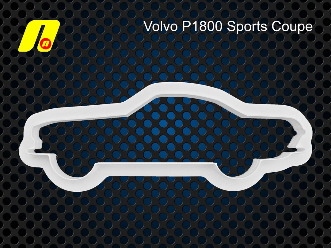 Volvo P-1800 Sports Coupe Fondant Cutter, 2 X 2 Styling by Pelle Helmer ...