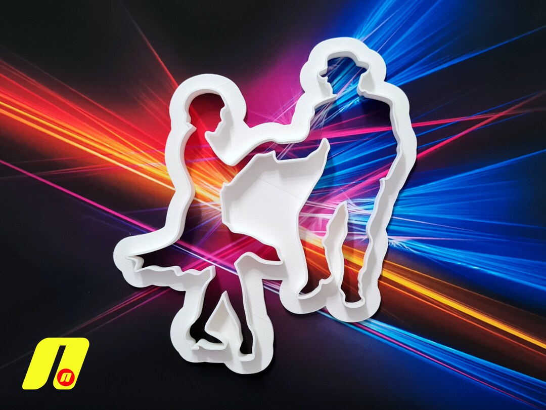 Jive Dancing Pair Fondant Cutter, Variation of Jitterbug, Jive, Swing ...