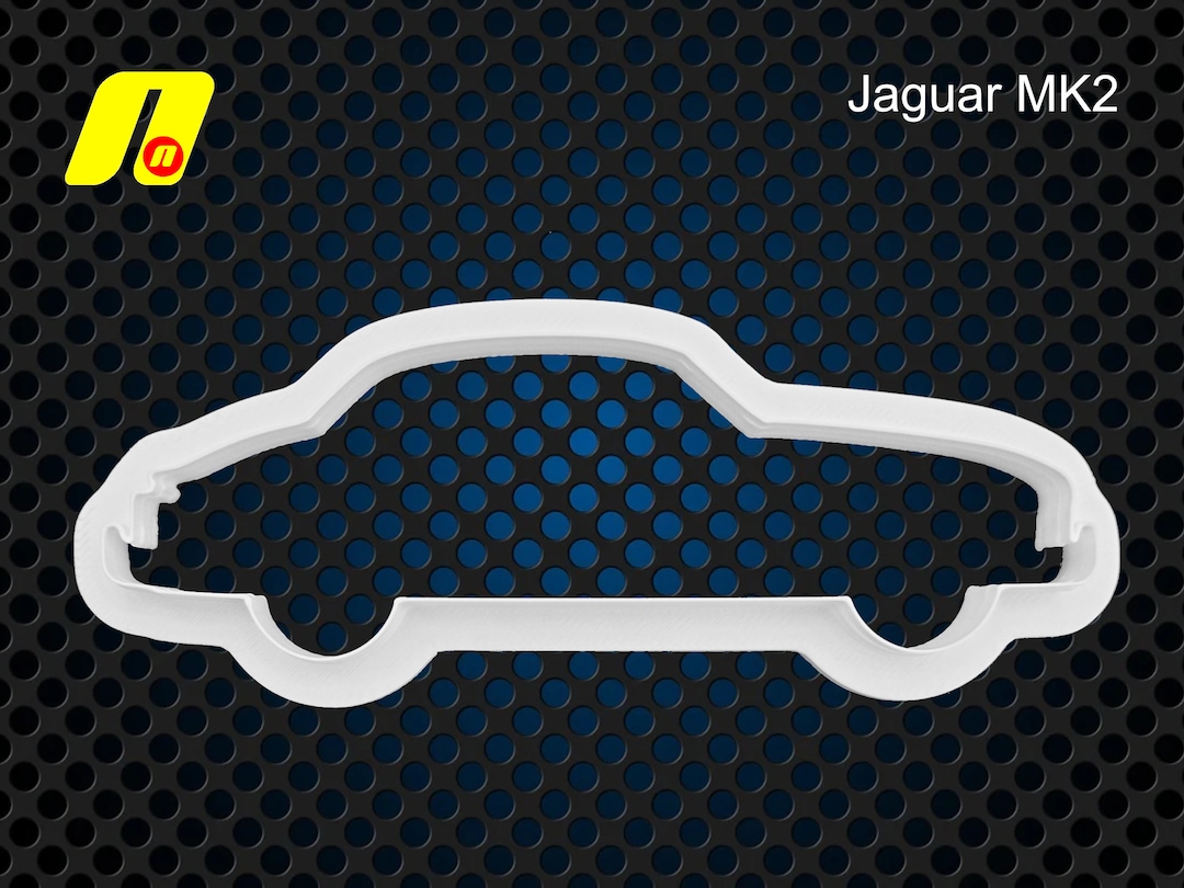 Jaguar MK2 Luxury Sports Saloon Fondant Cutter, Classic Jaguar 3.5 L 6 ...