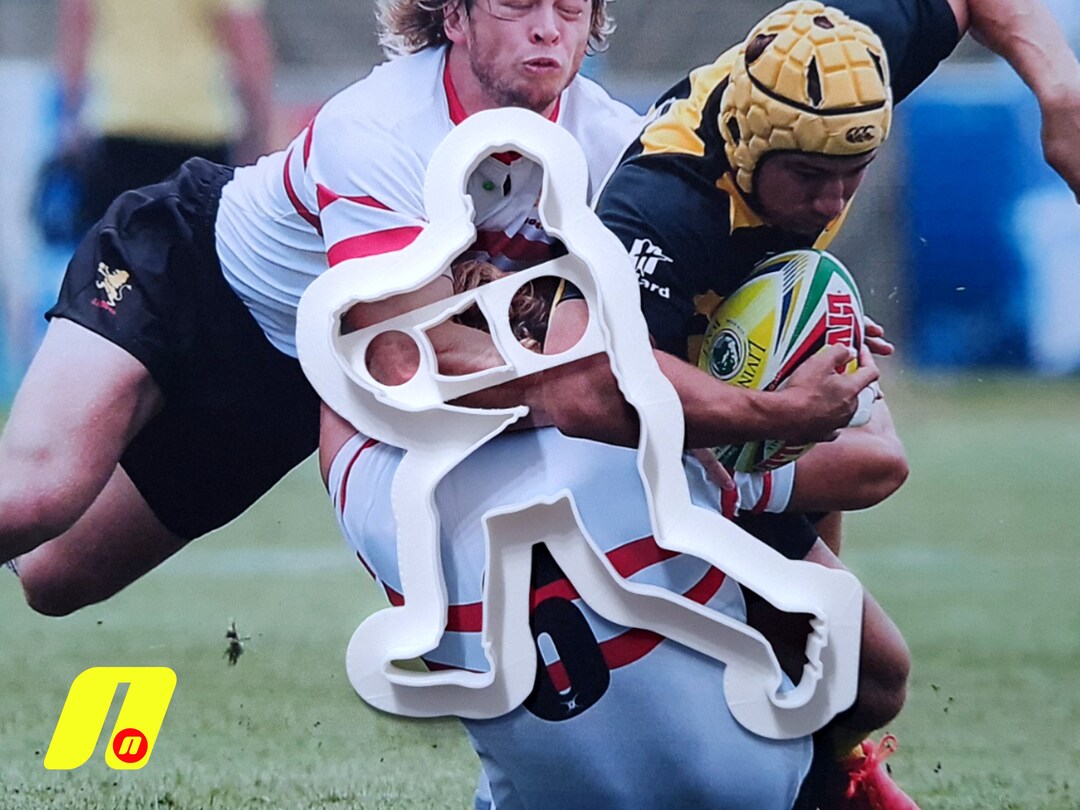 Rugby Player Fondant Cutter Rugby Union Rugby League - Etsy