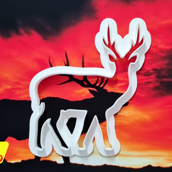 Deer Cookie Cutter - Etsy