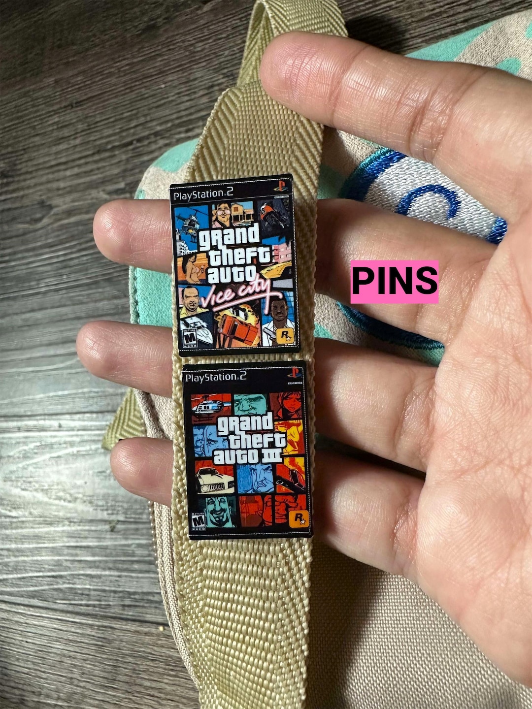 Game Pins, Unique Pins, Gamer Gift, Retro Pins, Retro Badge, Retro Gifts, GTA Gift, GTA Pin, GTA ...