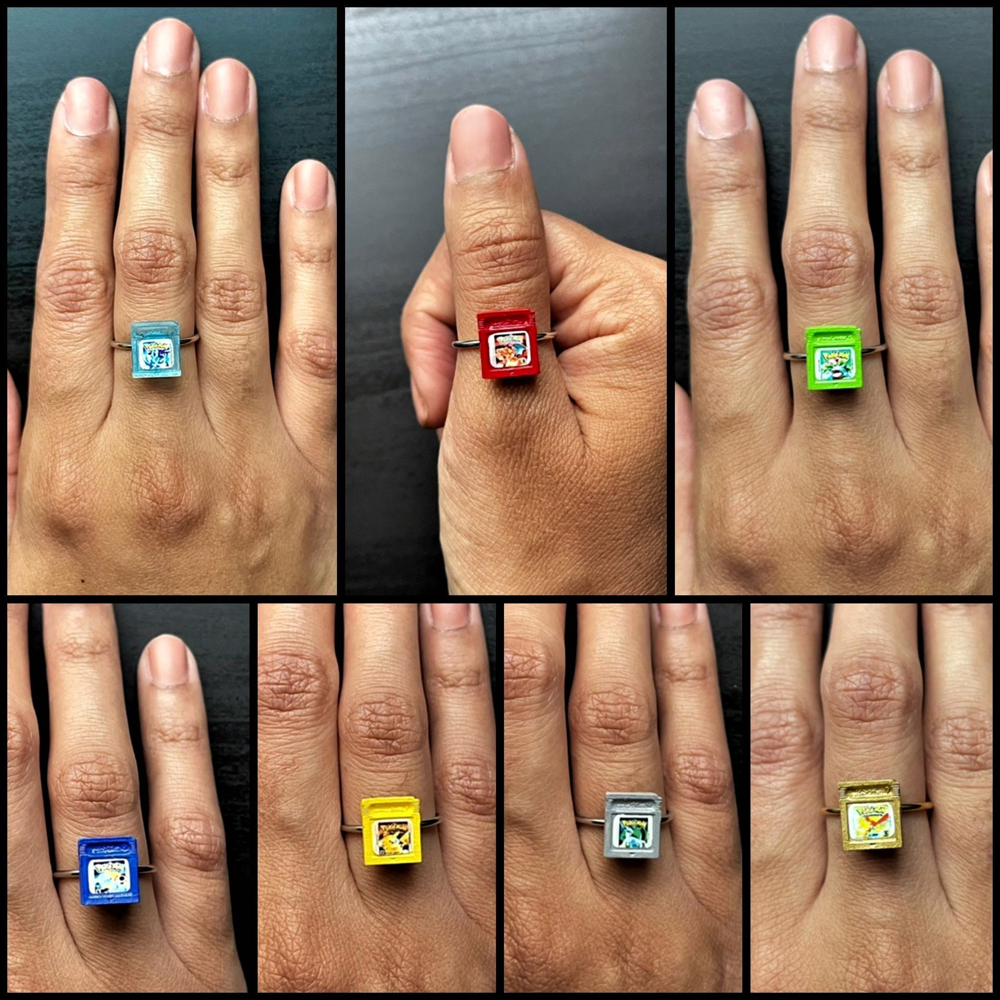Pokemon Rings Jewelry