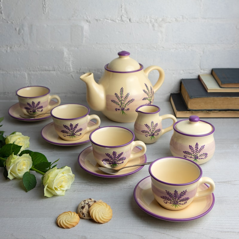 Ceramic Tea Set - Etsy