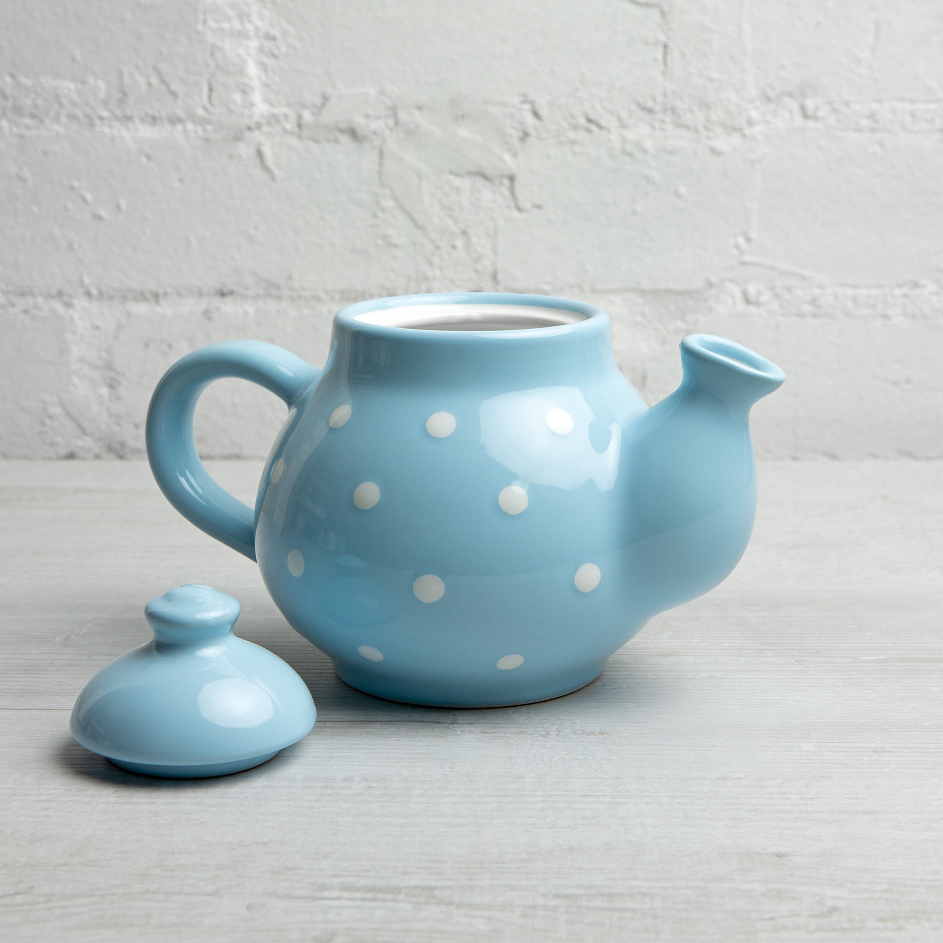 Blue Ceramic Teapot Handmade Pottery Tea Pot for 1-2 CUP | Etsy