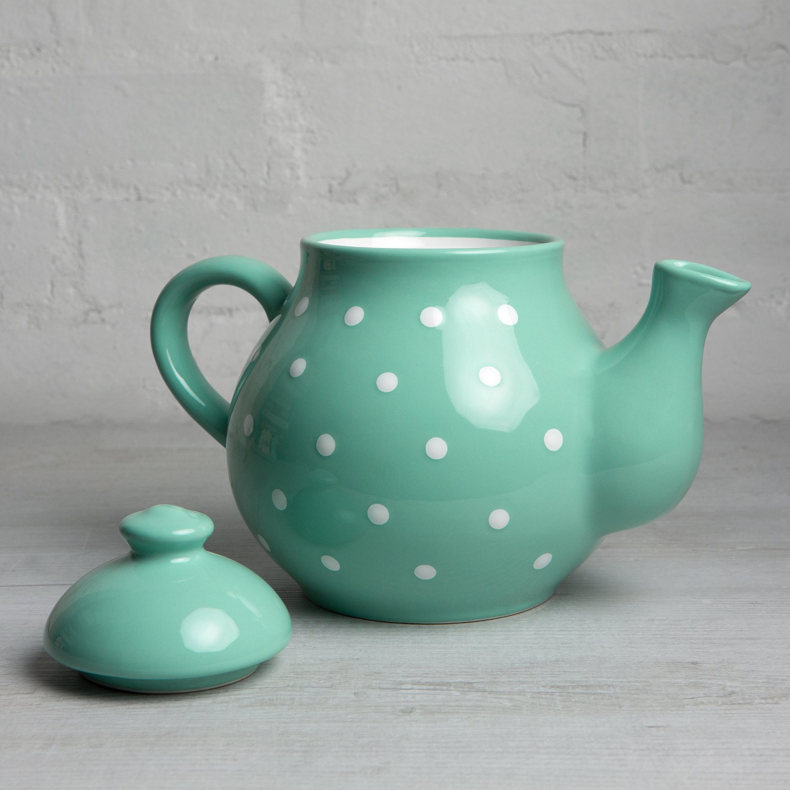 Teal Ceramic Teapot Handmade Pottery Tea Pot EXTRA LARGE | Etsy