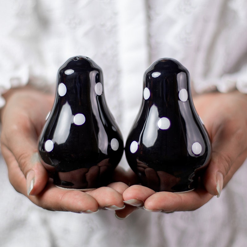 Salt and Pepper Shakers Ceramic - Etsy