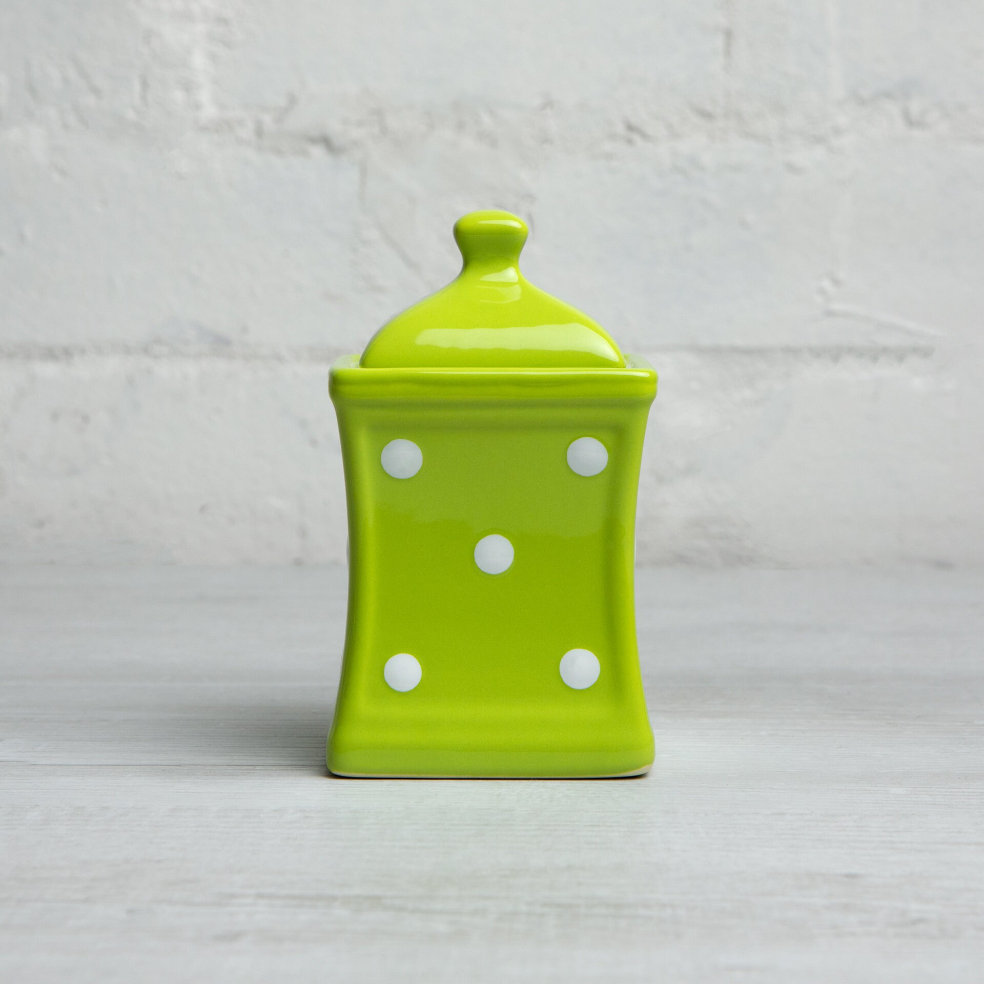 Green Spice Jar Kitchen Canister Storage Jar Unique - Etsy UK