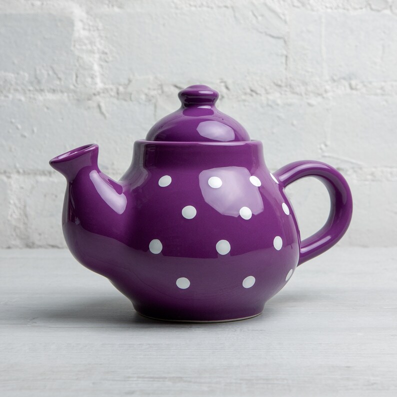 Purple Ceramic Teapot Handmade Pottery Tea Pot for 1-2 CUP - Etsy UK