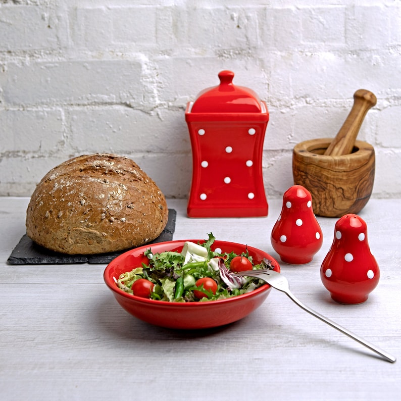 Salt and Pepper Shakers Ceramic Cruet Set Handmade Pottery - Etsy