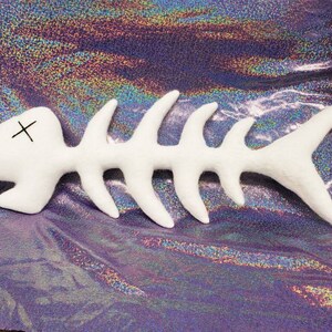 Plush Skeleton Fish Fursuit Prop - Etsy