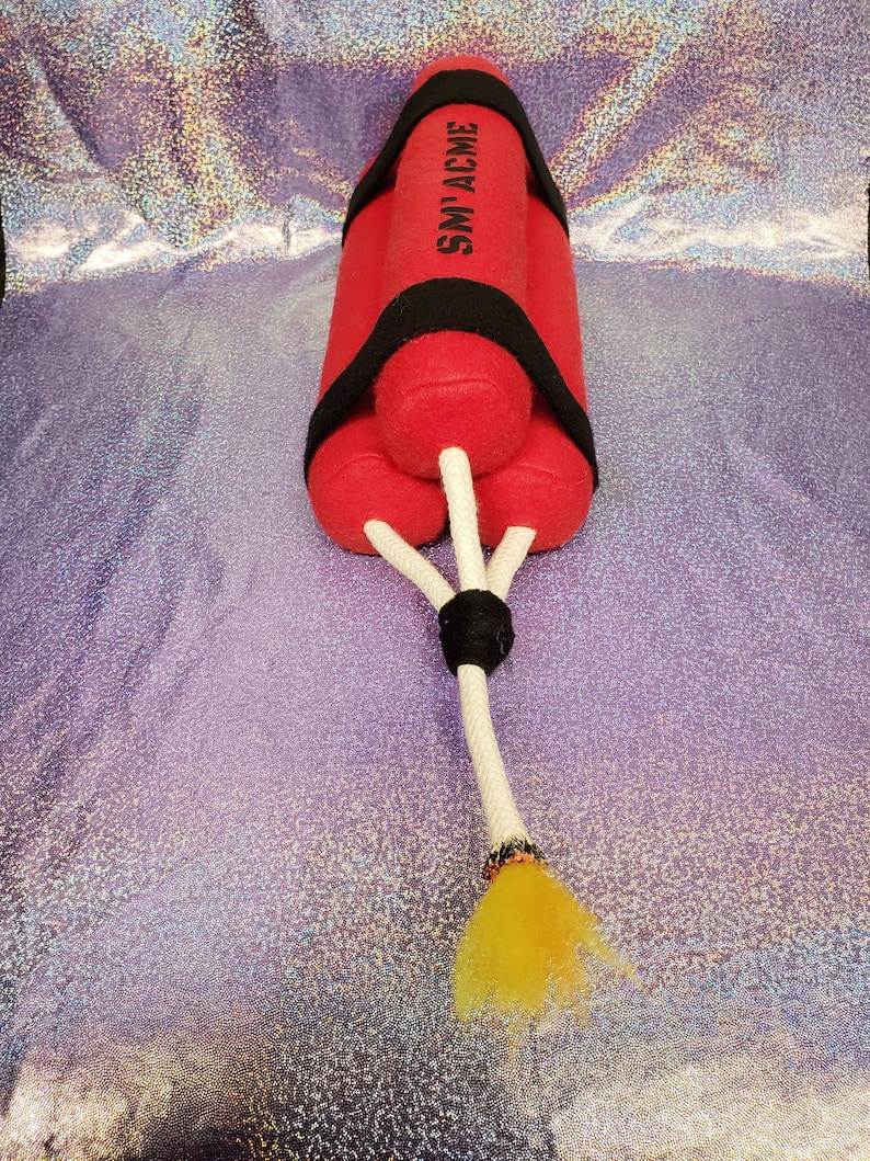 Plush Toony TNT Dynamite Fursuit Prop - Etsy