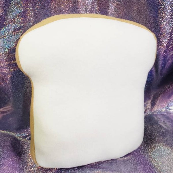 Plush Toast Pillow - Etsy