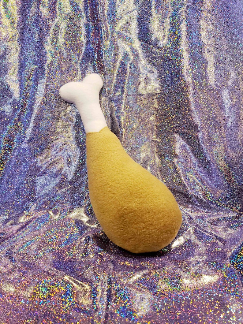 Squeaky Plush Chicken Leg Fursuit Prop - Etsy