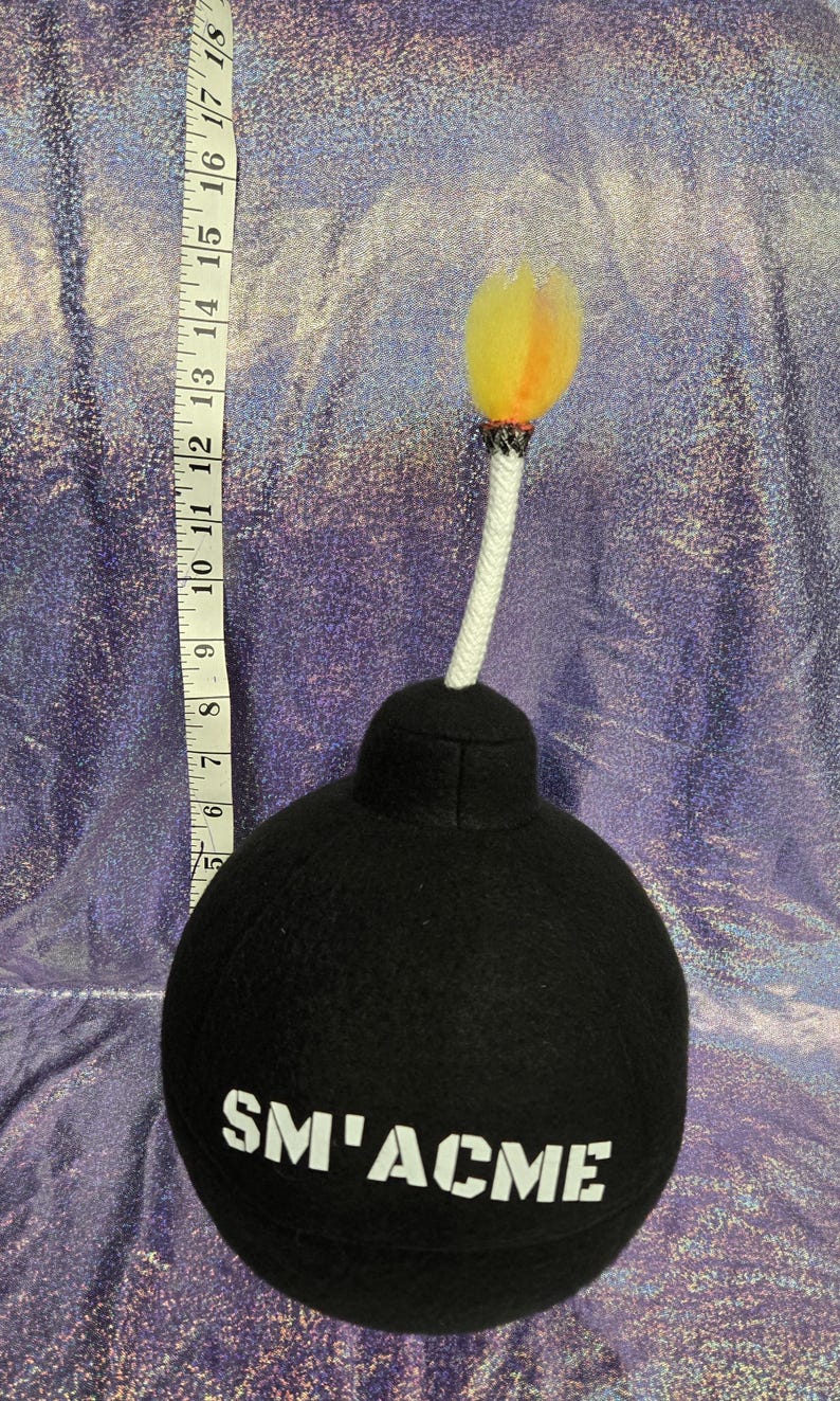 Plush Toony Bomb Fursuit Prop - Etsy