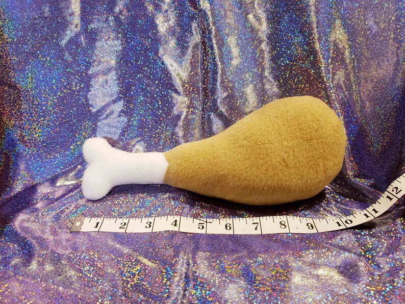 Squeaky Plush Chicken Leg Fursuit Prop - Etsy