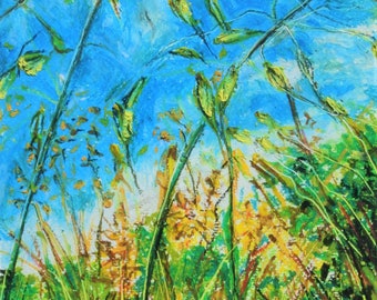 Open Field Painting - Etsy
