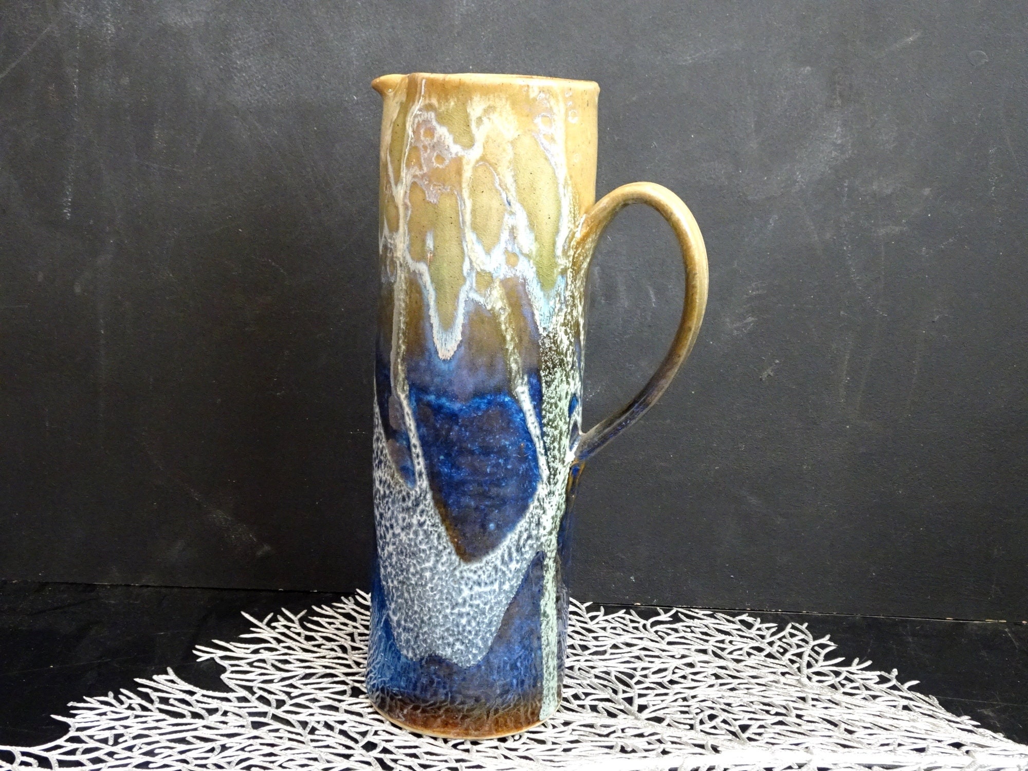 André Nault Mid Century Modern Rare 1960s Large Pitcher. Modern ...