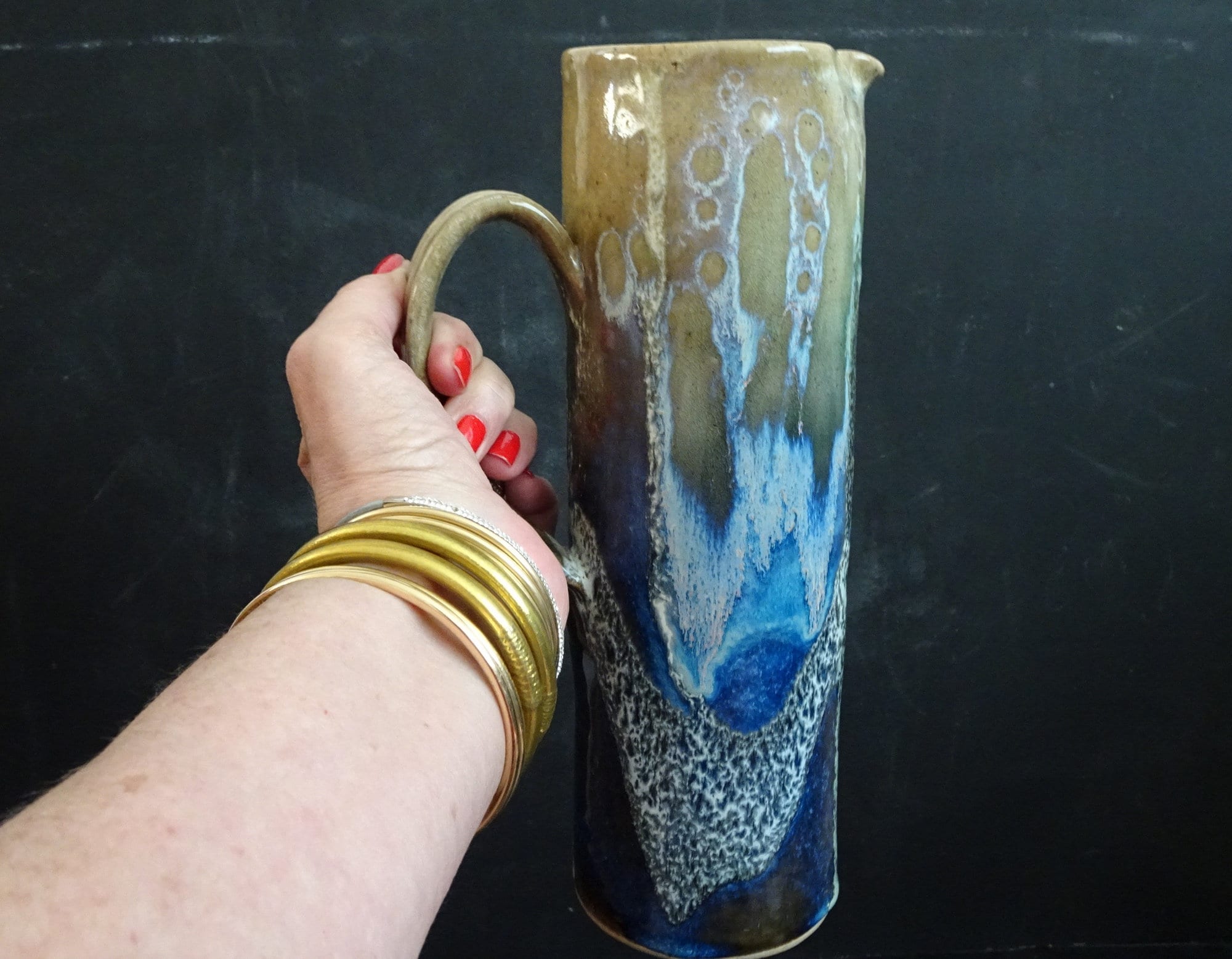 André Nault Mid Century Modern Rare 1960s Large Pitcher. Modern ...