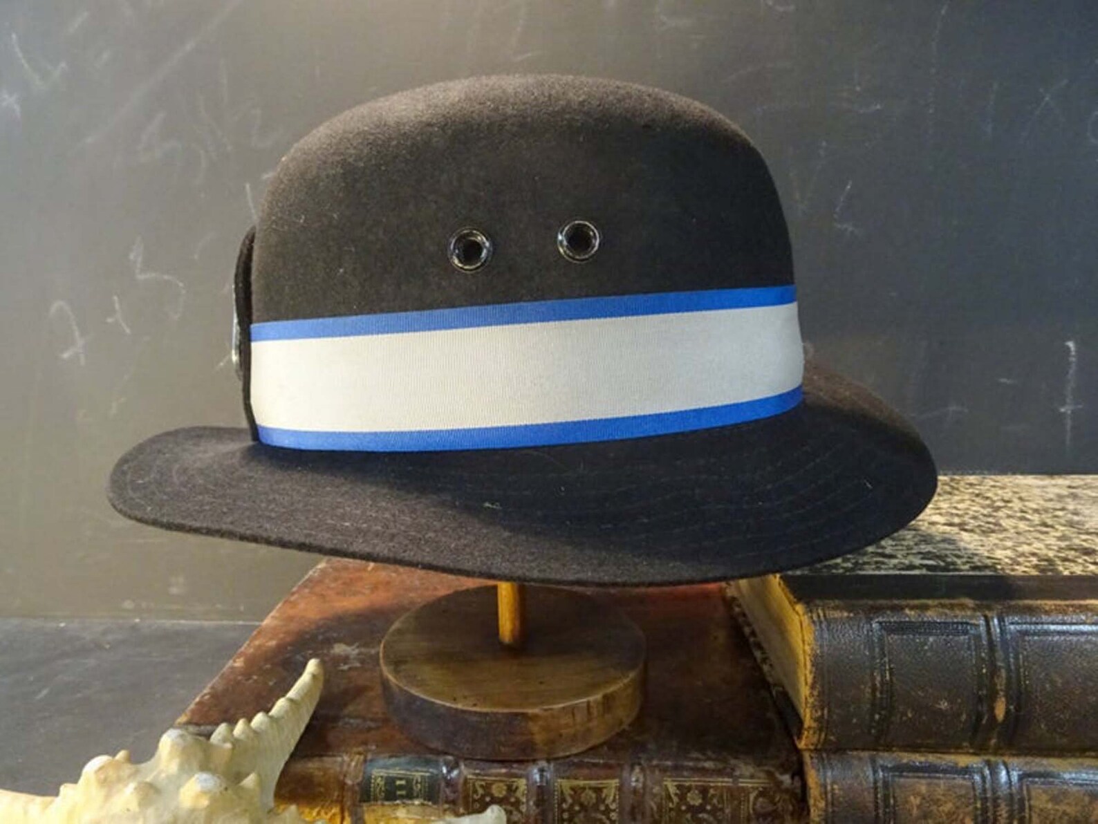 Genuine British Woman Metropolitan Police Bowler Hat. Costume ...