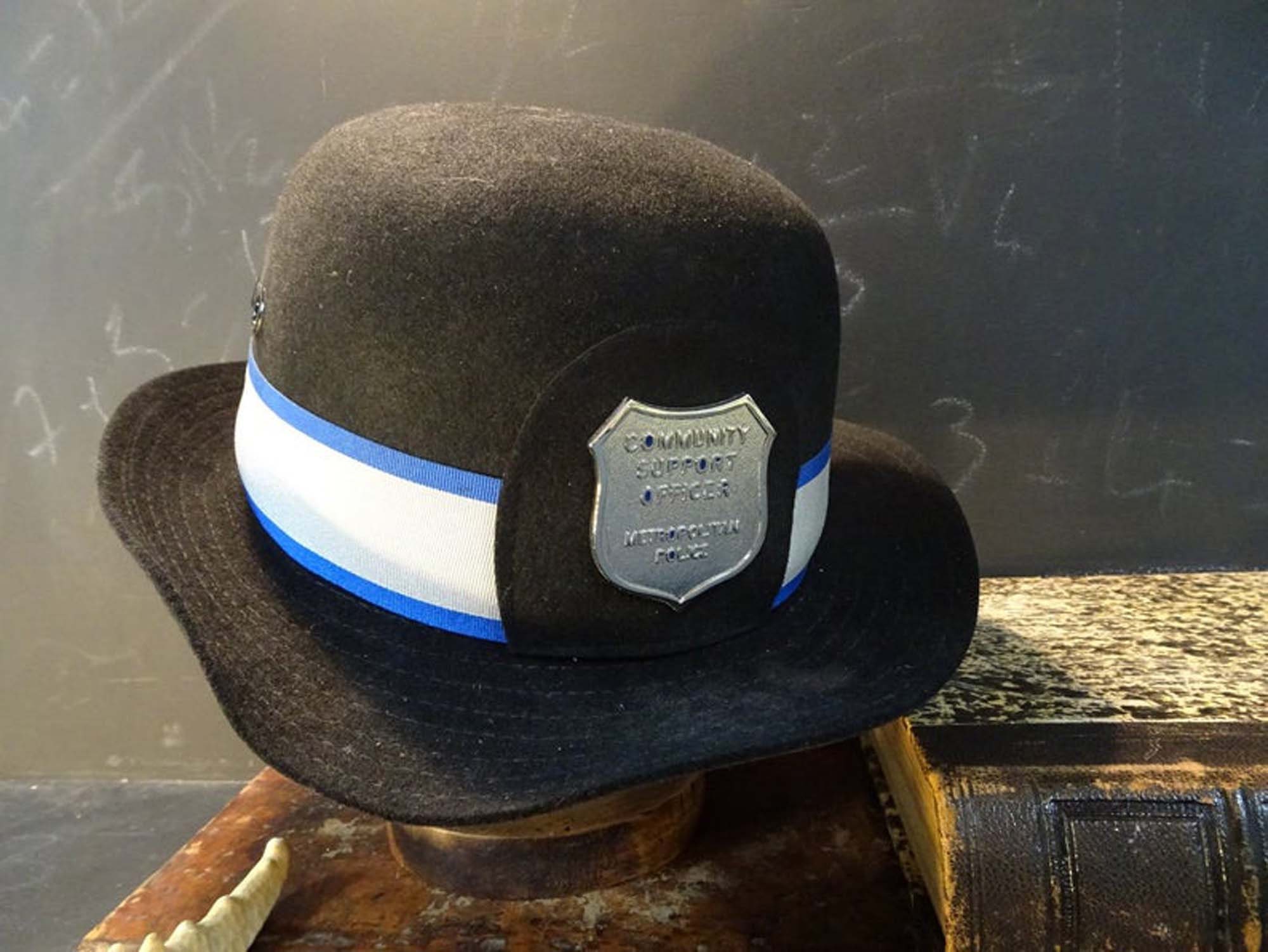 Genuine British Woman Metropolitan Police Bowler Hat. Costume - Etsy UK