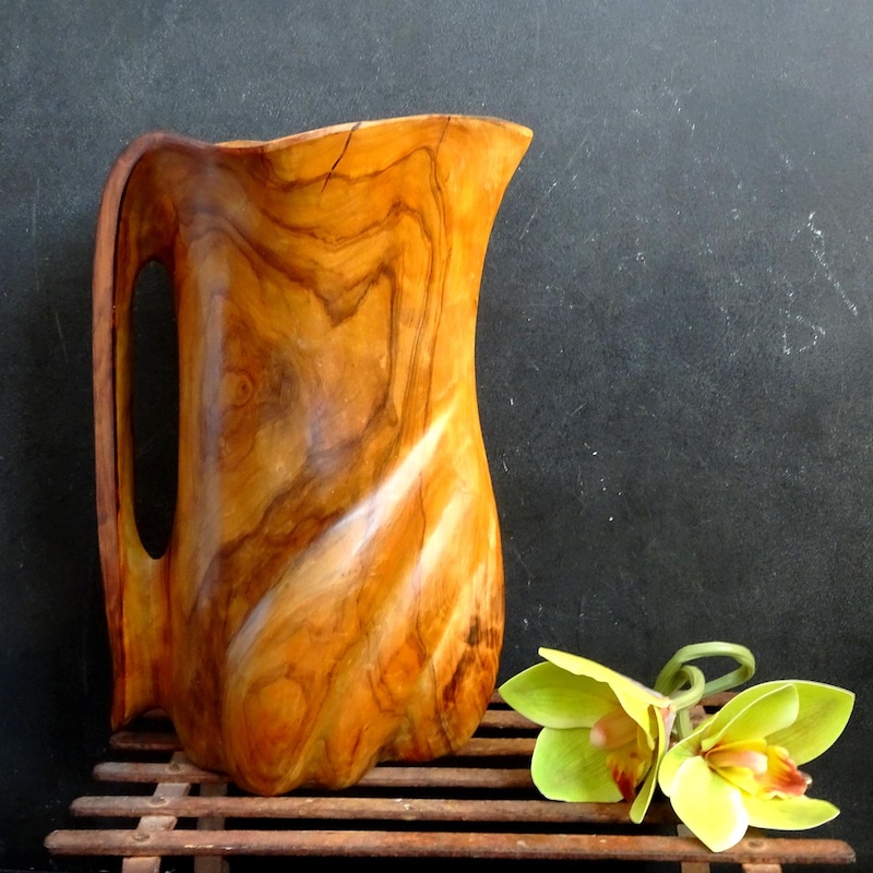 Wooden Jug - Etsy