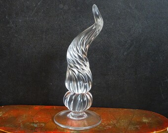 Glass Flame Sculpture - Etsy