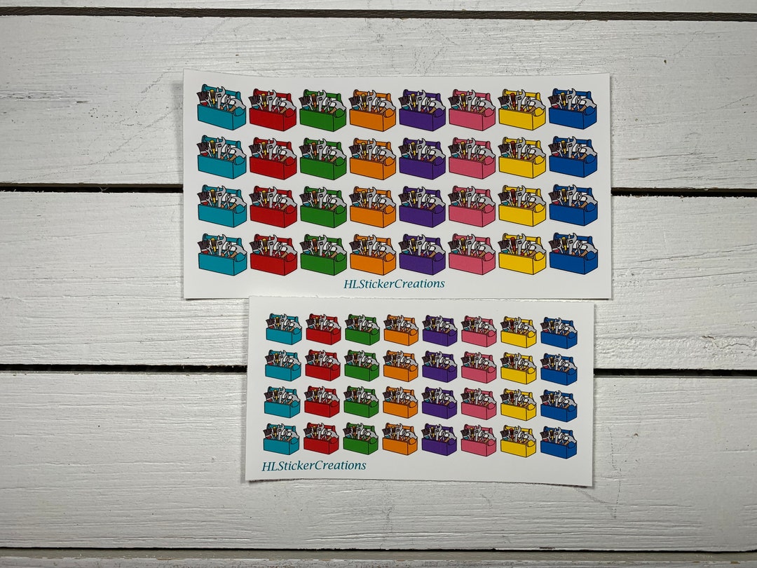 Toolbox Stickers, DIY Sticker, Home Renovation Stickers, Tools Stickers ...