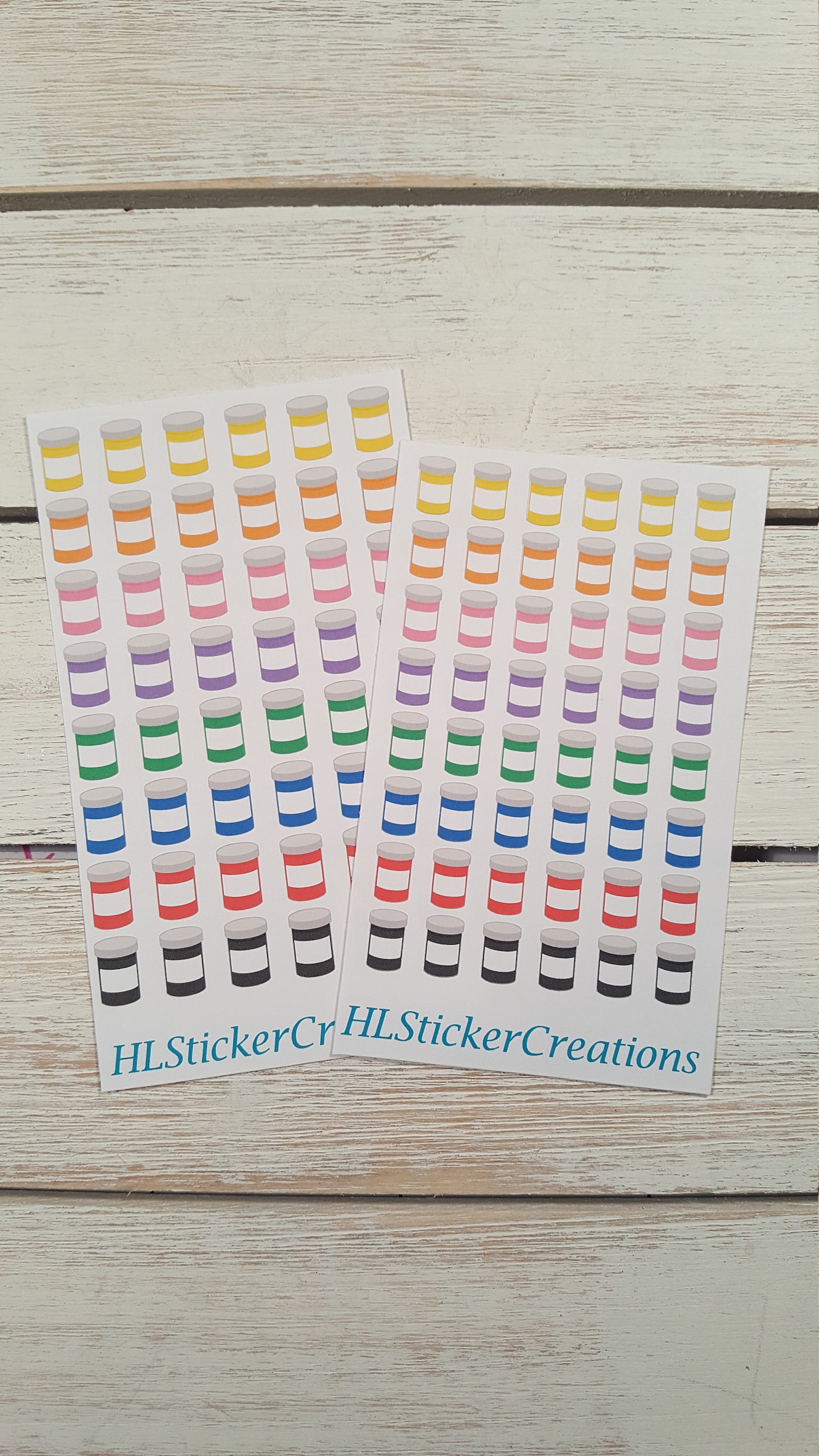 Pill Bottle Stickers Pill Stickers Bottle Stickers Medicine - Etsy