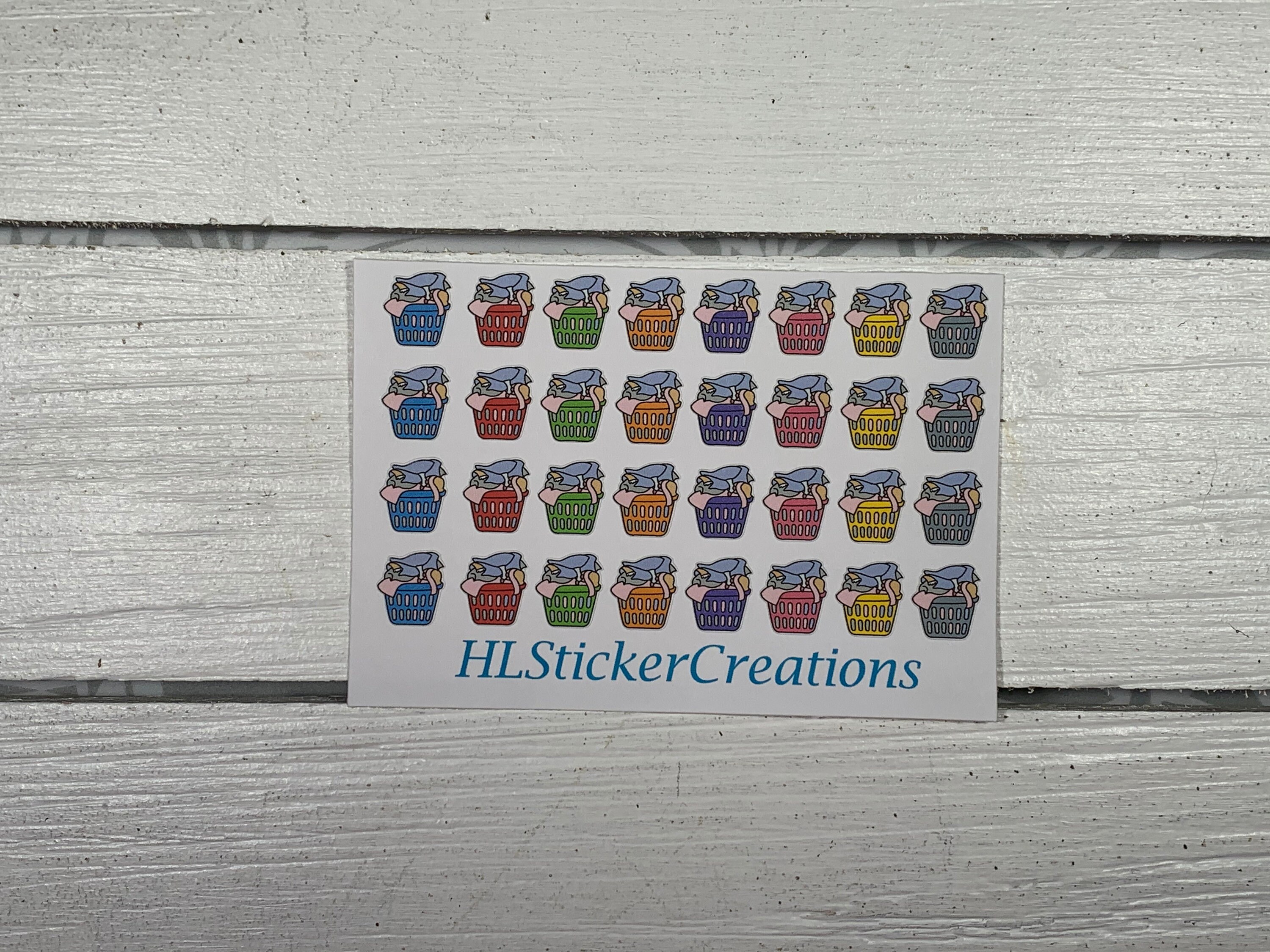 Laundry Stickers Laundry Baskets Laundry Basket Laundry - Etsy