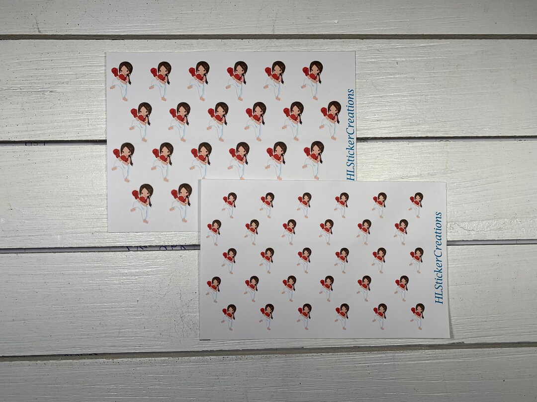 Kickboxing Girl Stickers, Kickboxing, Kickboxing Girls, Boxing ...