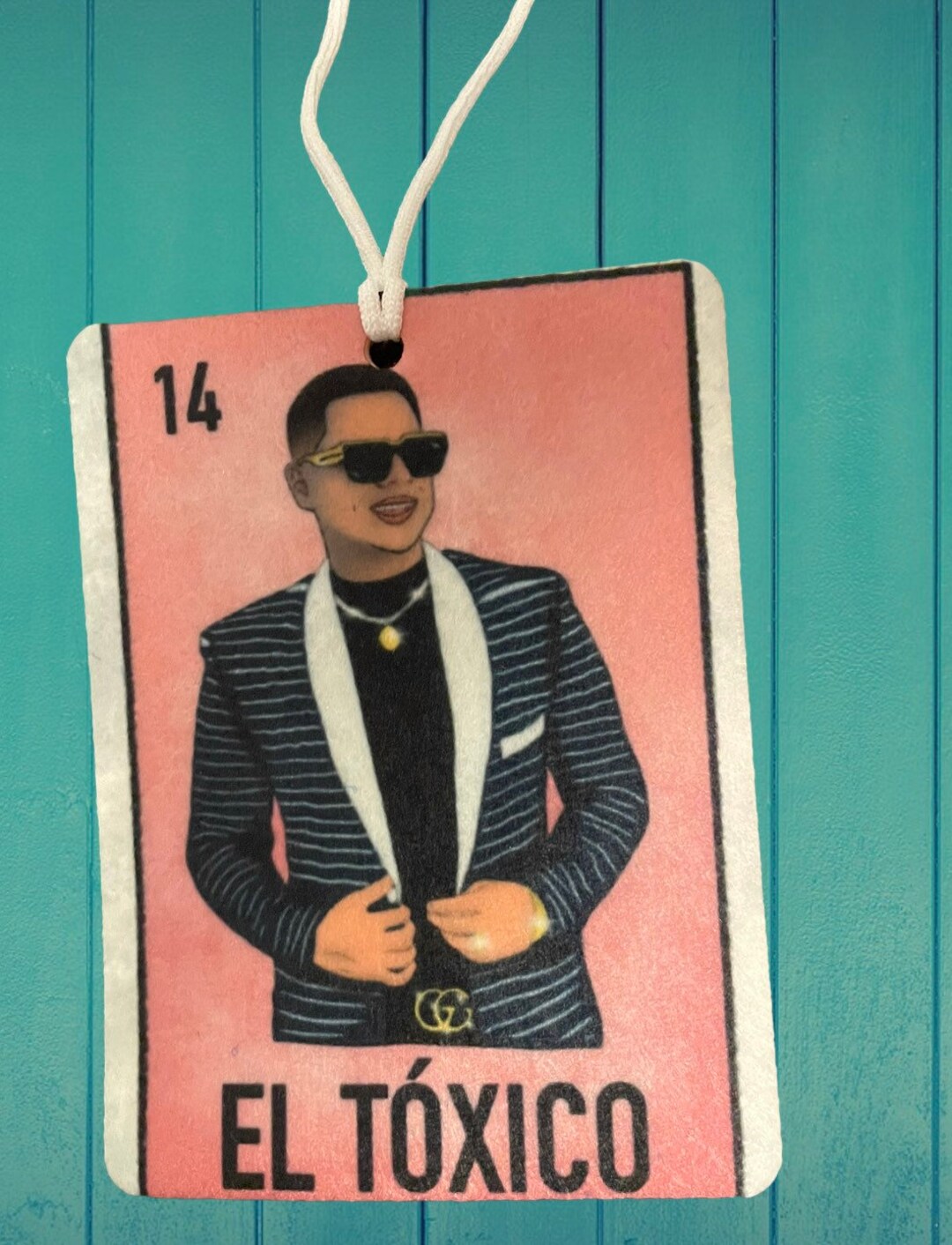 Grupo Firme Eduin Caz Car El Tóxico Car Freshener - Etsy