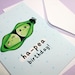 Ha-pea Birthday Card / Pea Pod Greetings Card/ Cute Birthday - Etsy