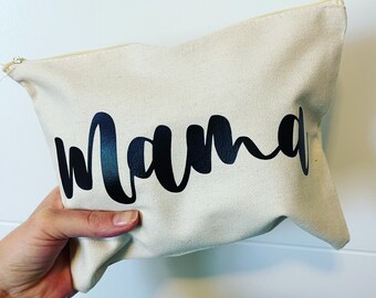 Mama Zipper Pouch - Etsy