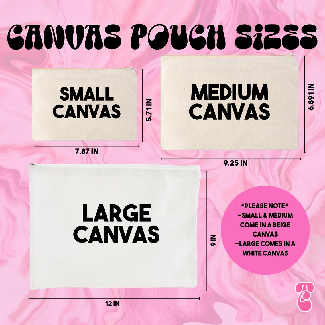 Emergency Snacks Canvas Zipper Pouch - Travel Snack Bag - Etsy