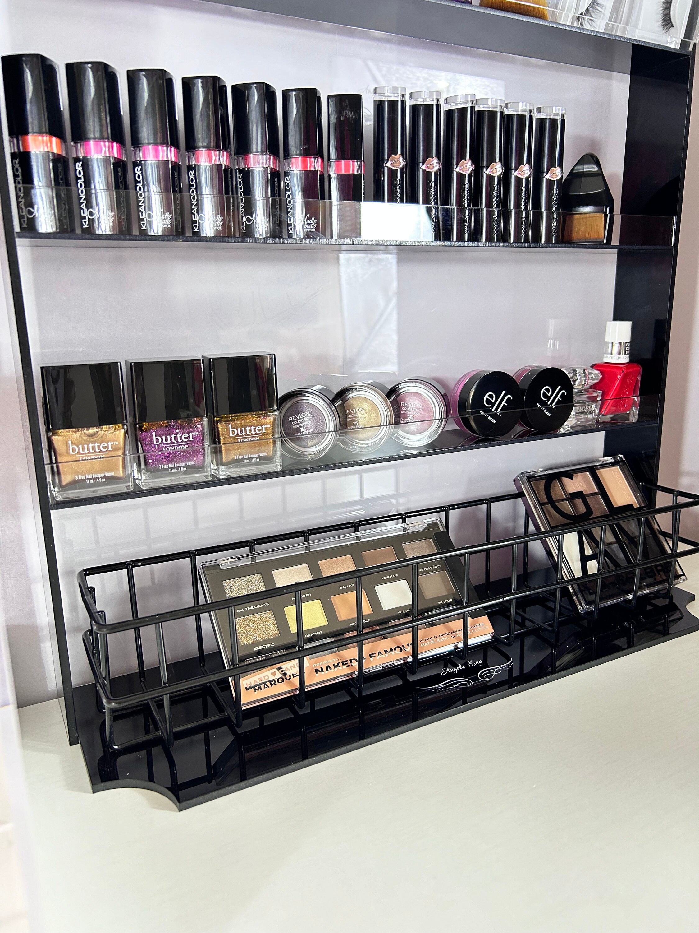 Wall Mounted Makeup Organizer - Etsy