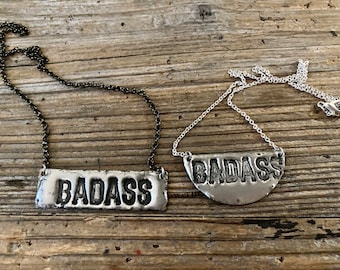 Badass Granddaughter Necklace Crown Necklace Straighten Your Crown ...
