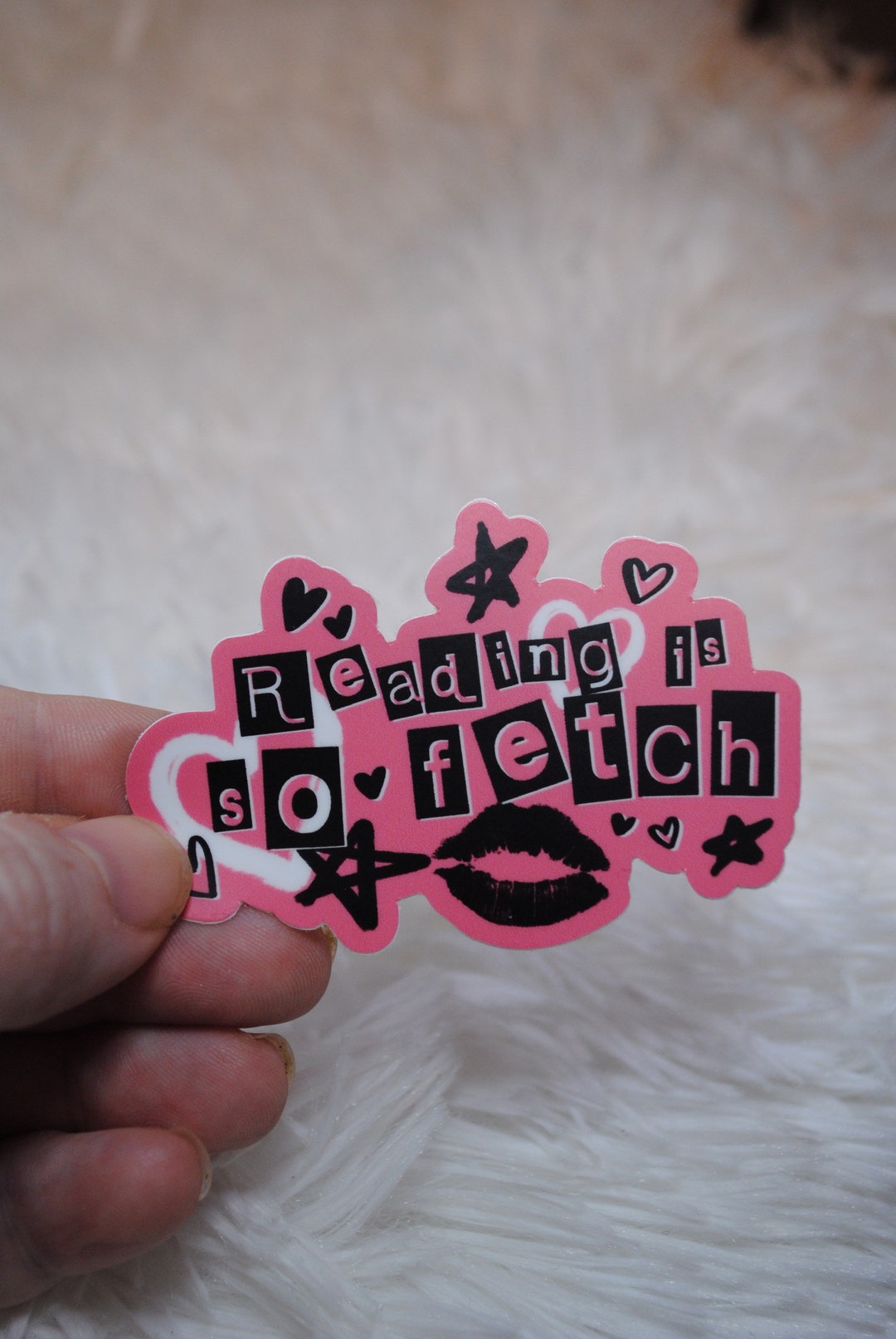 Reading is so Fetch Sticker - Etsy