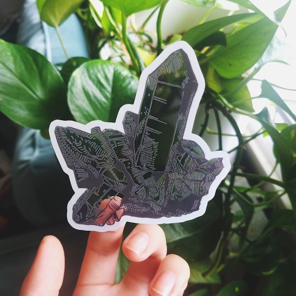 Transparent Goth Stickers - Etsy