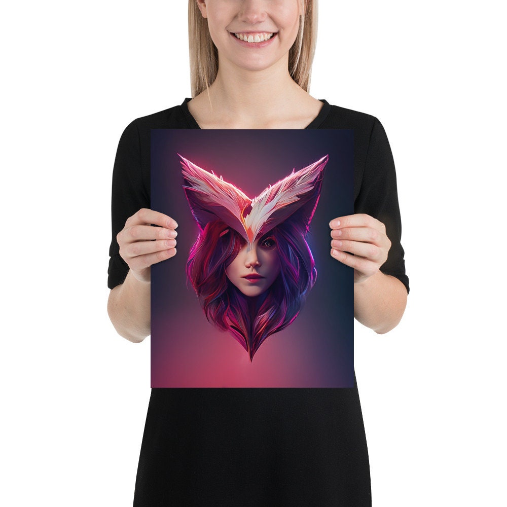 Poster- Xayah, Star Guardian X Elderwood - Etsy