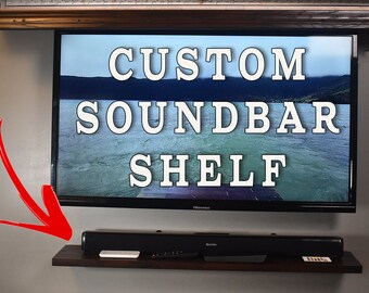 Sound Bar Shelf - Etsy